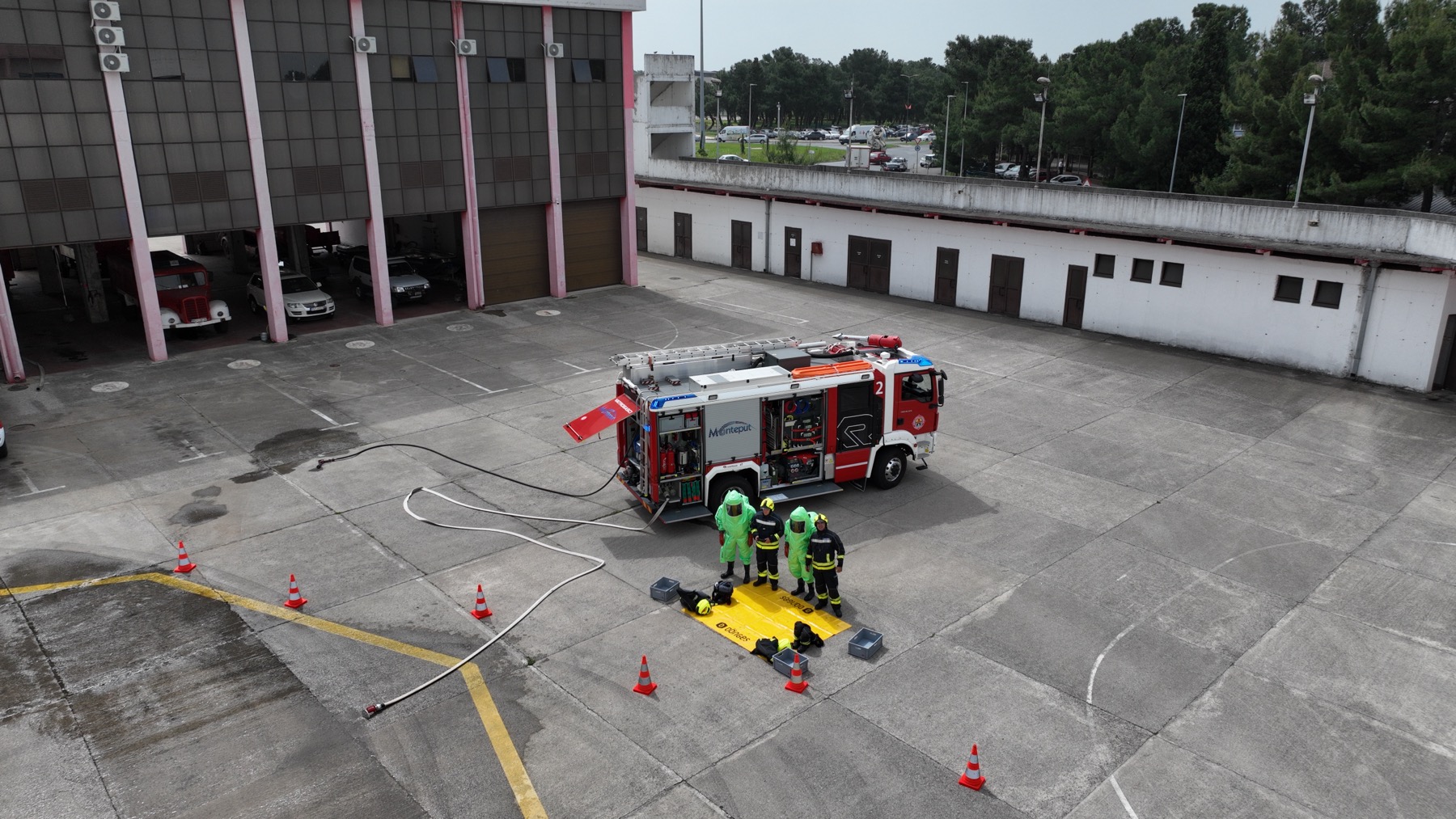Služba zaštite i spašavanja Monteputa je formirala svoj CBRN tim - Monteput